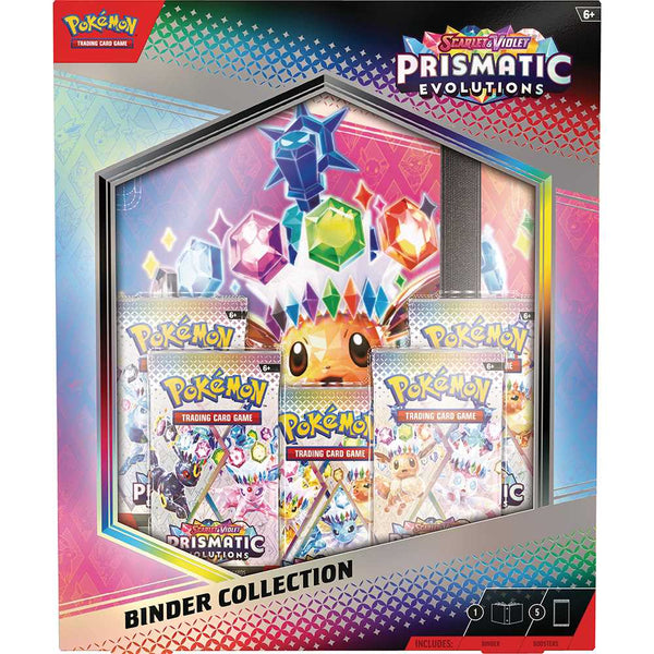 Pokemon TCG: Scarlet & Violet 8.5 Prismatic Evolutions Binder Collecti ...
